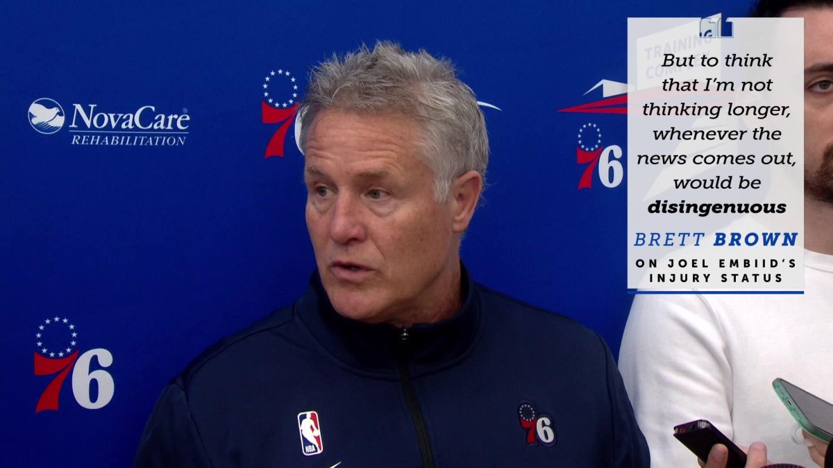 Joel Embiid will miss Sixers’ game vs. Celtics with finger injury – NBC ...