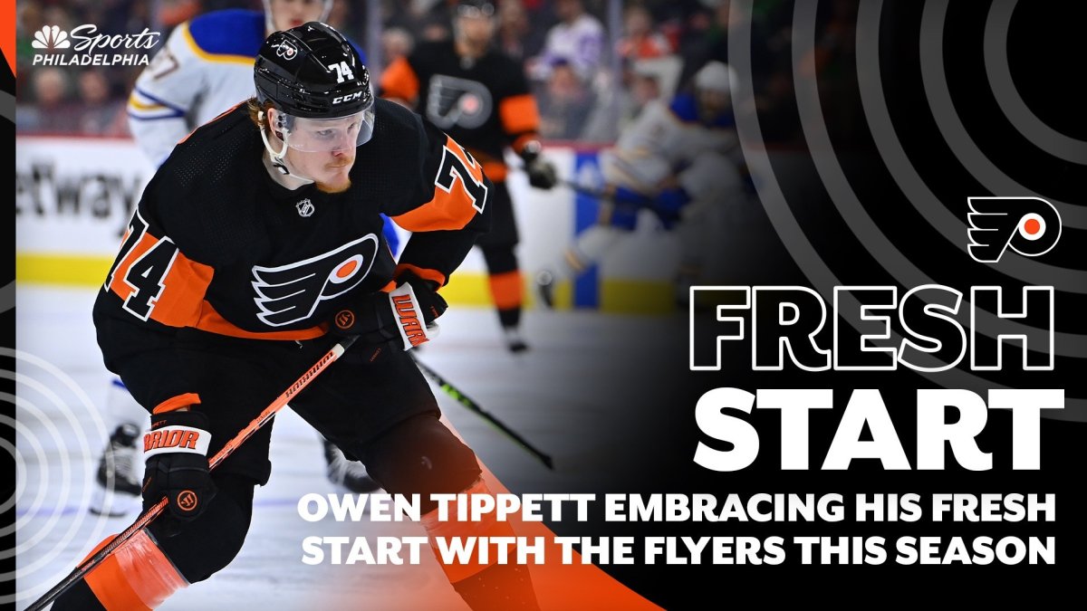 Owen Tippett has embraced ‘fresh start’ with Flyers – NBC Sports ...