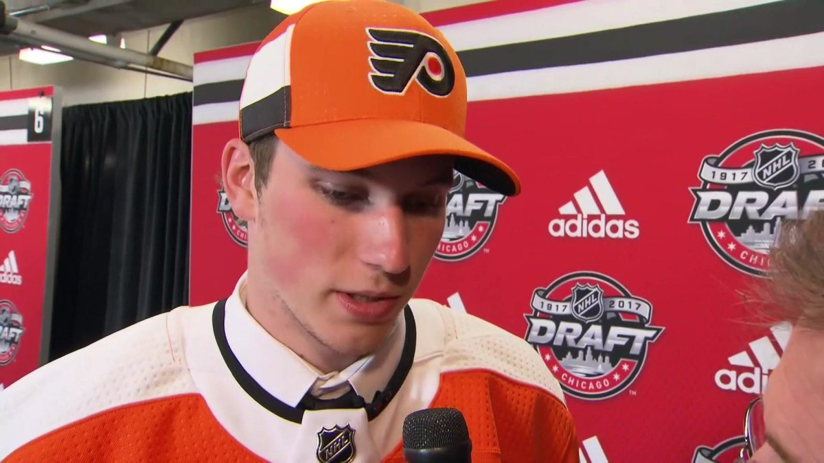 Tim Panaccio goes 1-on-1 with newest Flyer Nolan Patrick – NBC Sports ...