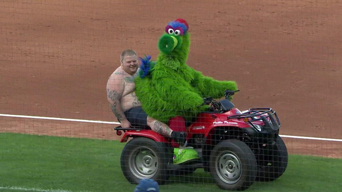 Phanatic Tattoo Guy was terrified by new-look Phanatic – NBC Sports ...