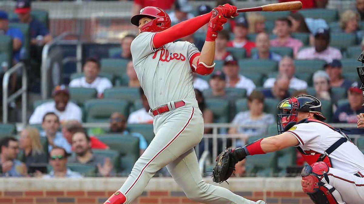 Alec Bohm out of Phillies’ lineup vs. Braves with hamstring injury ...