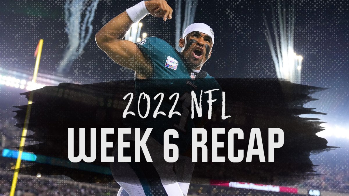 NFL Week 6 Football Sunday Recap – NBC Sports Philadelphia