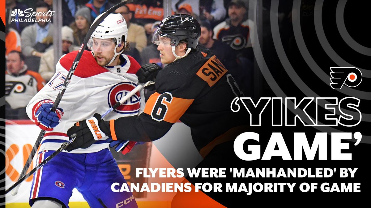 Al Morganti: Flyers ‘manhandled’ by Canadiens for majority of game ...