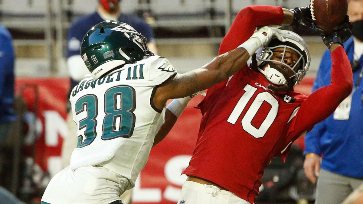 Forget the numbers … Eagles impressed with rookie CB Michael Jacquet ...