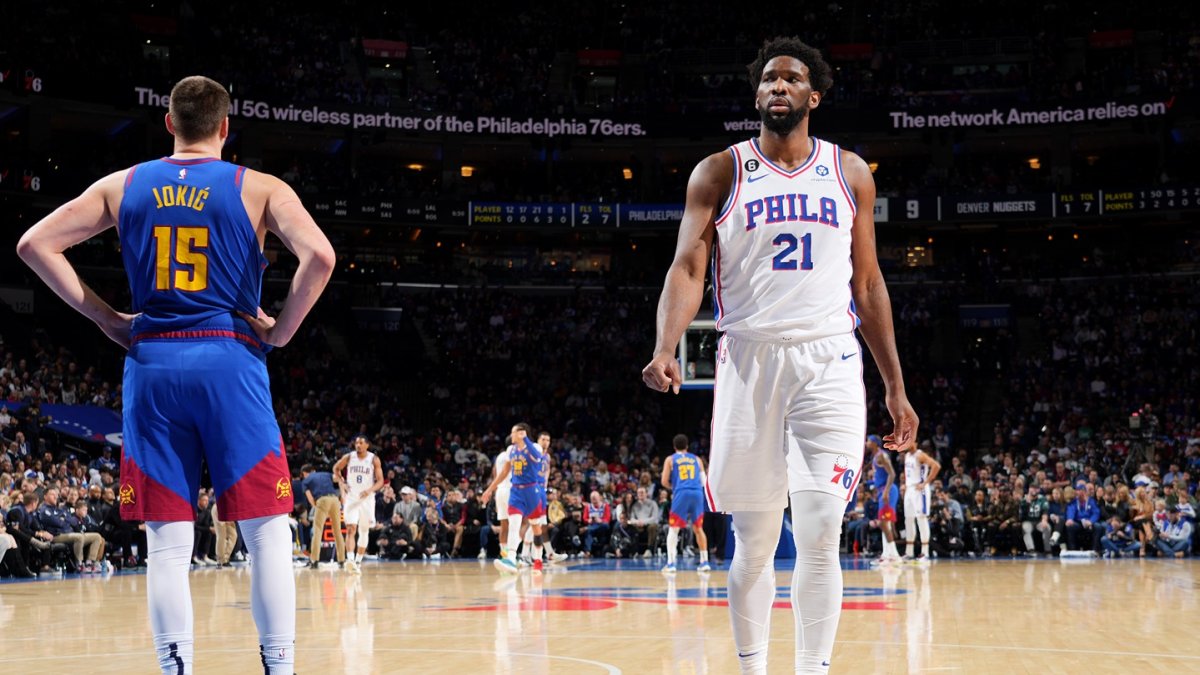 Sixers’ Joel Embiid candid on MVP race, analytics before facing Nikola Jokic – NBC Sports ...