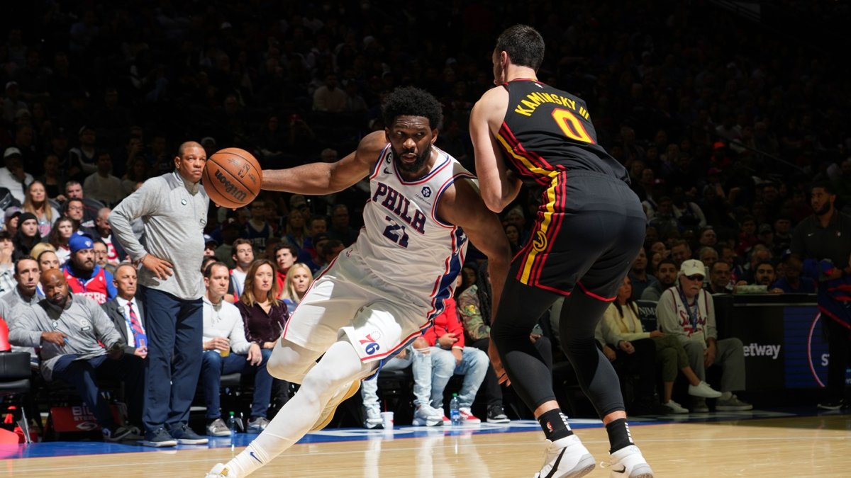 Sixers vs. Hawks: Joel Embiid scores 42 points and Sixers avoid second ...