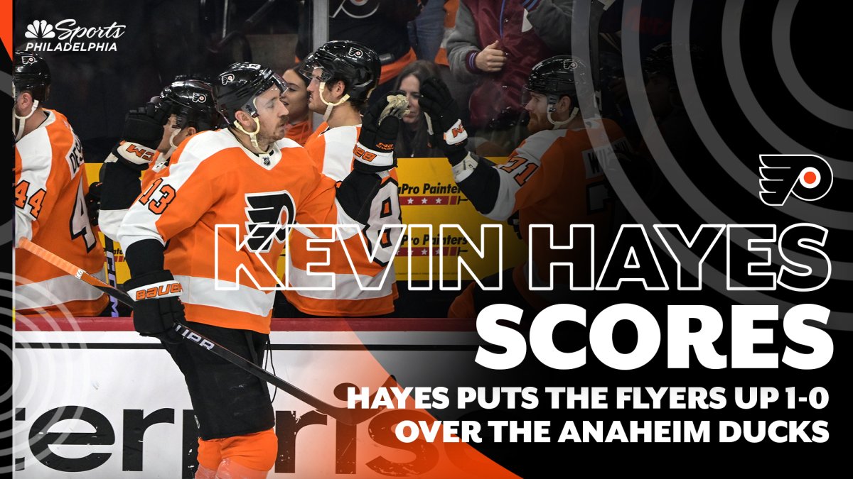 Kevin Hayes puts Flyers up 1-0 over Ducks – NBC Sports Philadelphia