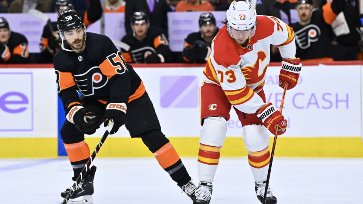 Flyers fall to Flames, extend losing skid to seven games – NBC Sports ...