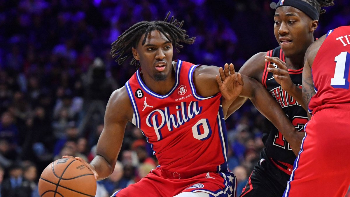 Sixers’ Tyrese Maxey joins New Balance’s basketball roster – NBC Sports ...
