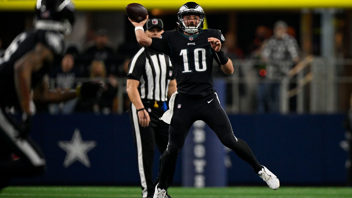 Eagles backup QB Gardner Minshew falls just short vs. Cowboys – NBC ... Eagles backup QB Gardner Minshew falls just short vs. Cowboys – NBC ...
