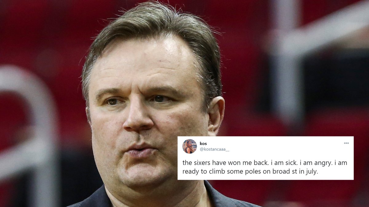 Sixers fans go absolutely crazy over reported Daryl Morey news – NBC ...