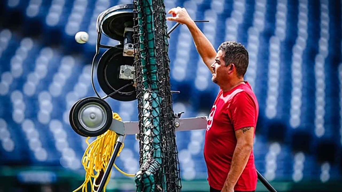 Phillies’ offense finding success with curveball machine – NBC Sports ...