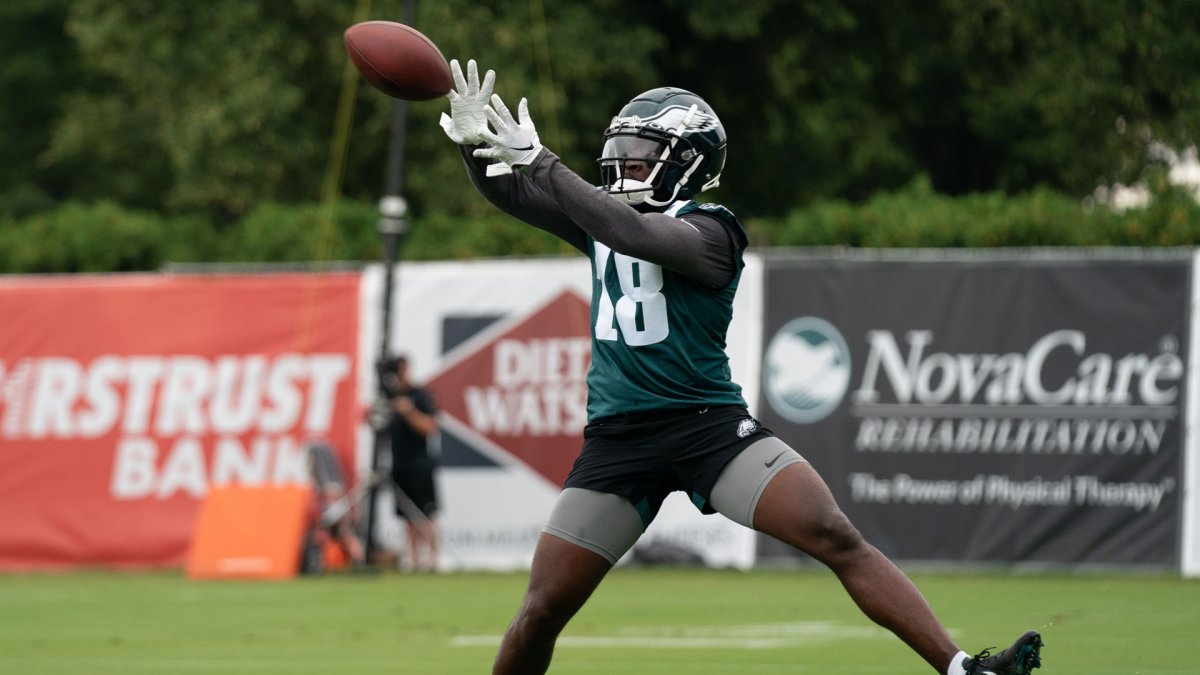 Eagles training camp 2021: Jalen Reagor’s slow start not concerning to ...