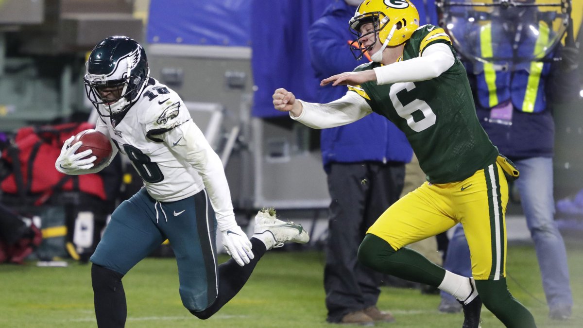 Despite Jalen Reagor’s TD, Eagles will continue to rotate at punt ...