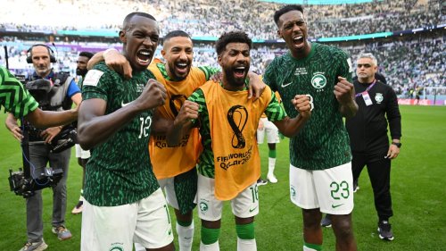 Saudi Arabia Takes World Cup Win Celebration Into Locker Room – NBC ...