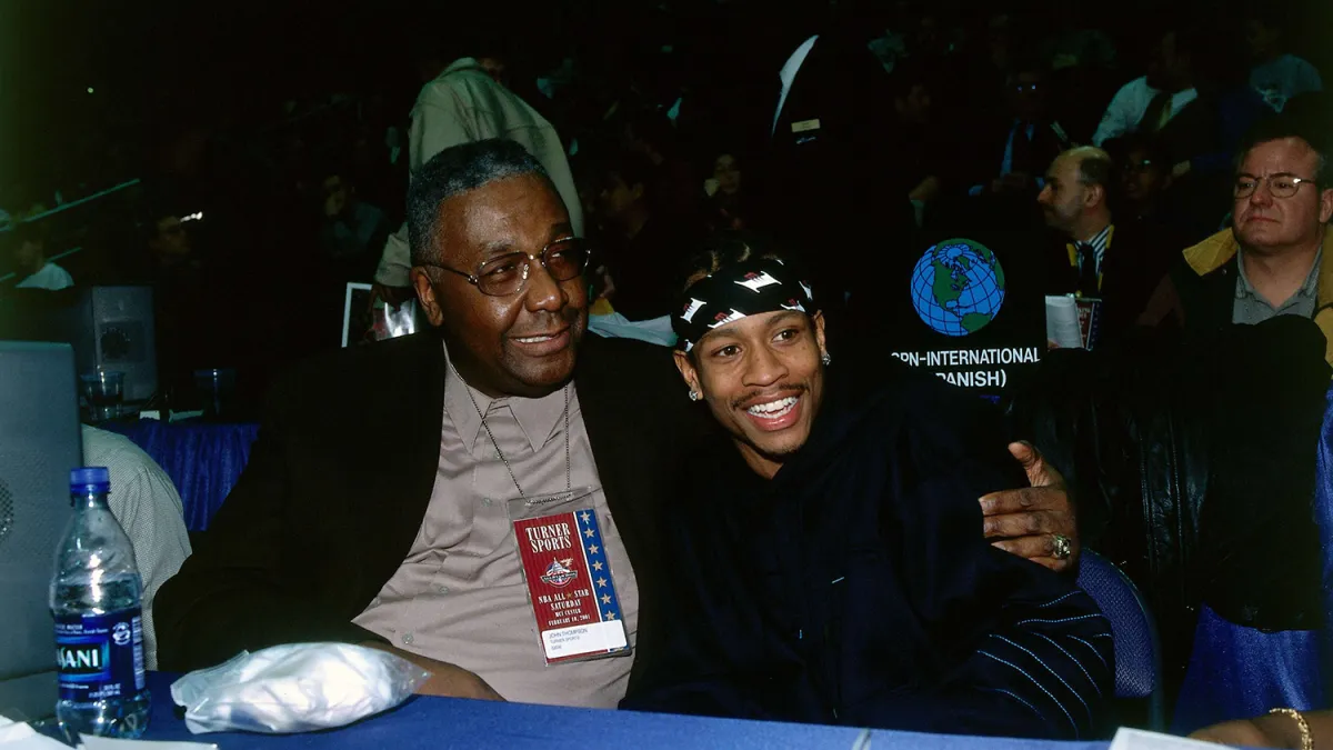 Allen Iverson remembers John Thompson, who he credits with ‘saving my ...