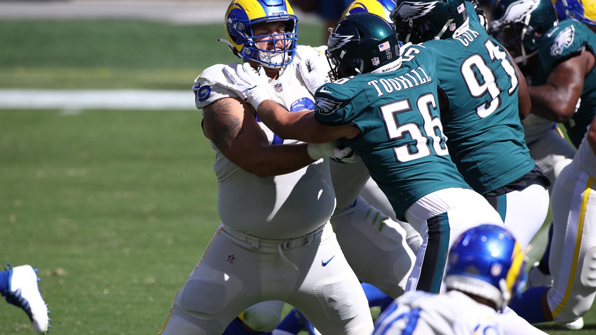 Eagles lose rookie defensive end Casey Toohill to Washington Football ...