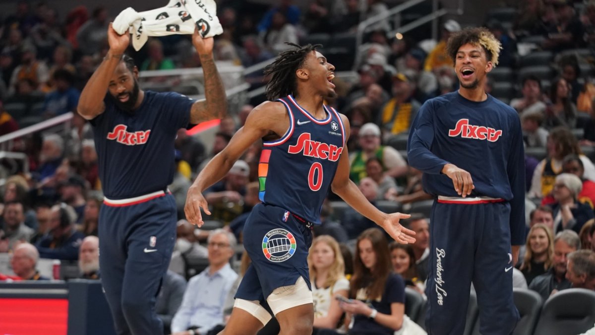 Sixers at Pacers: Sixers set franchise three-point record as Joel ...