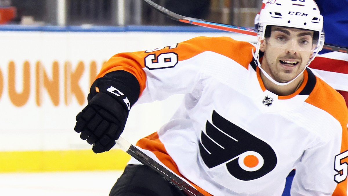 Flyers re-sign Jackson Cates to 1-year deal – NBC Sports Philadelphia