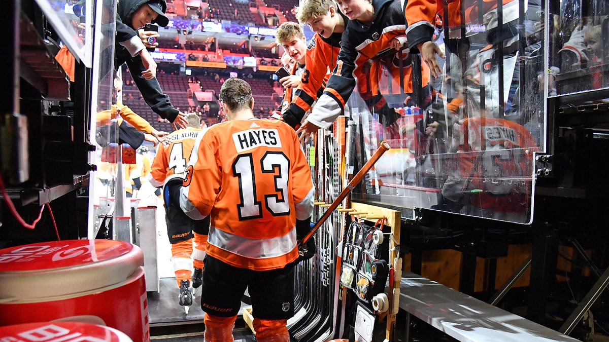 Flyers’ Kevin Hayes delivers on brother’s NHL All-Star Game wish – NBC ...