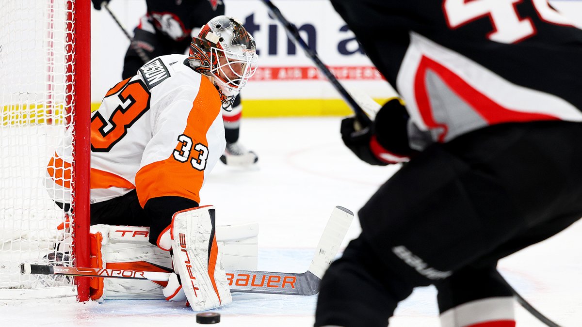 Flyers vs. Sabres: Samuel Ersson’s 1st NHL shutout leads impressive ...