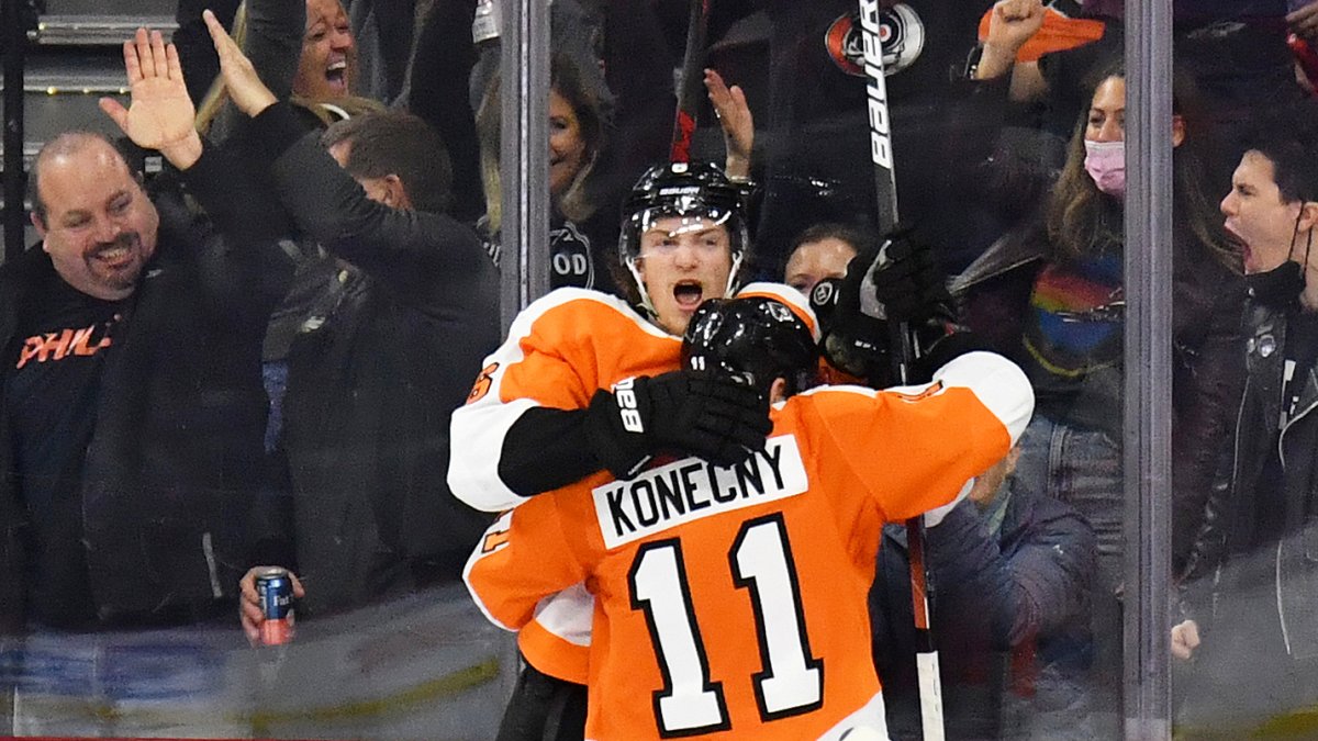 Can young Flyers follow Travis Sanheim’s lead? – NBC Sports Philadelphia