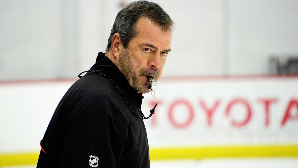 Flyers head coach Alain Vigneault very aware the heat is on – NBC ...