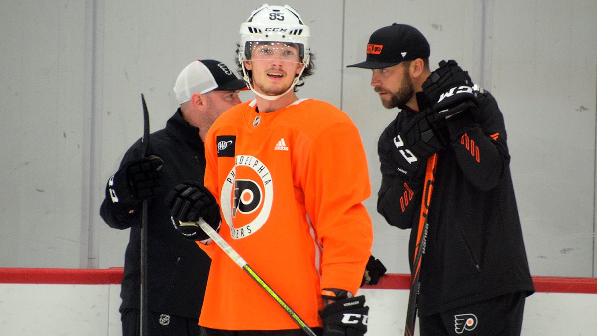 Flyers training camp 2021: Jon-Randall Avon intriguing, rookie games ...