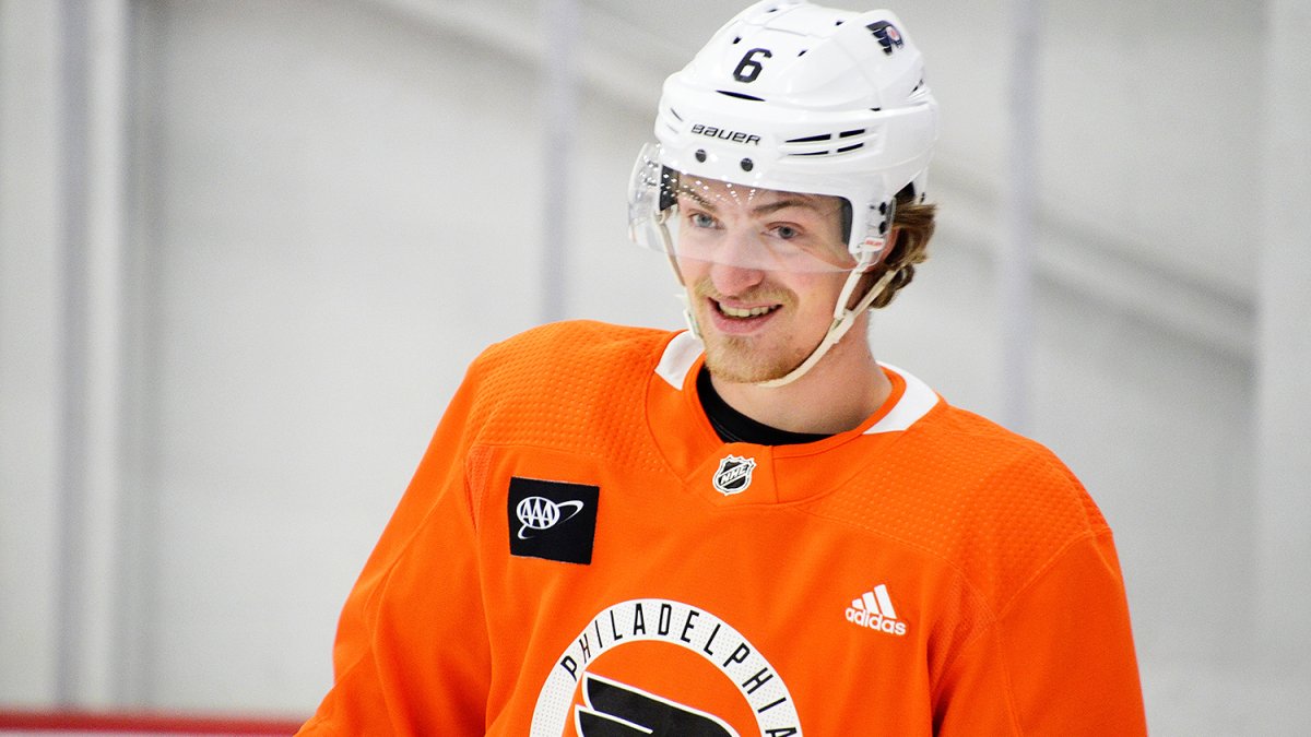 Flyers sign Travis Sanheim to 8-year, $50 million contract extension ...