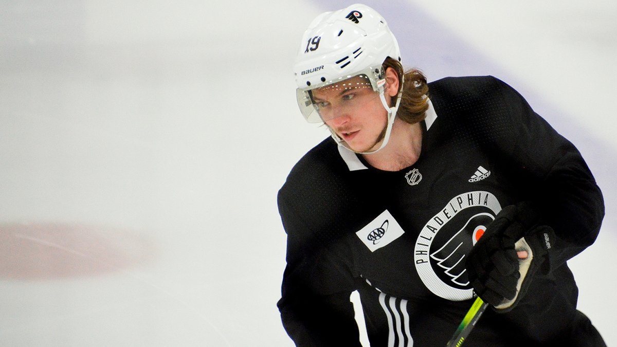 Nolan Patrick doesn’t say much at 2021 Flyers training camp — and does ...