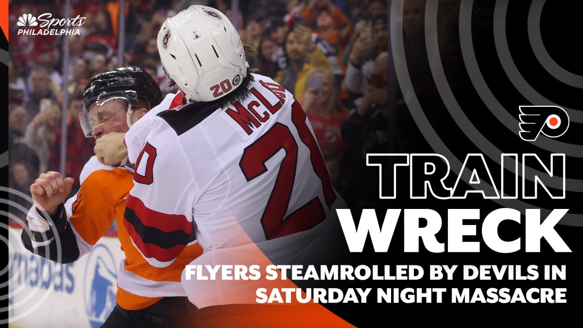 Young Devils stars ‘absolutely killed’ Flyers in 7-0 loss – NBC Sports ...