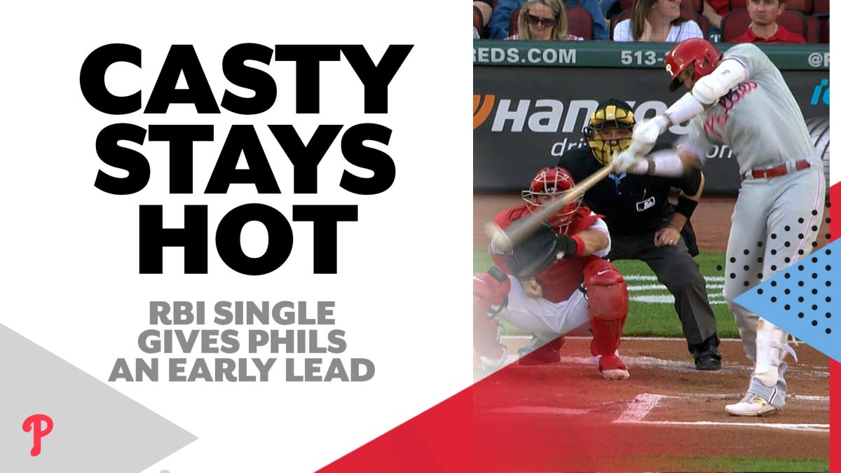 Nick Castellanos’ RBI single gives Phillies an early lead over Reds ...