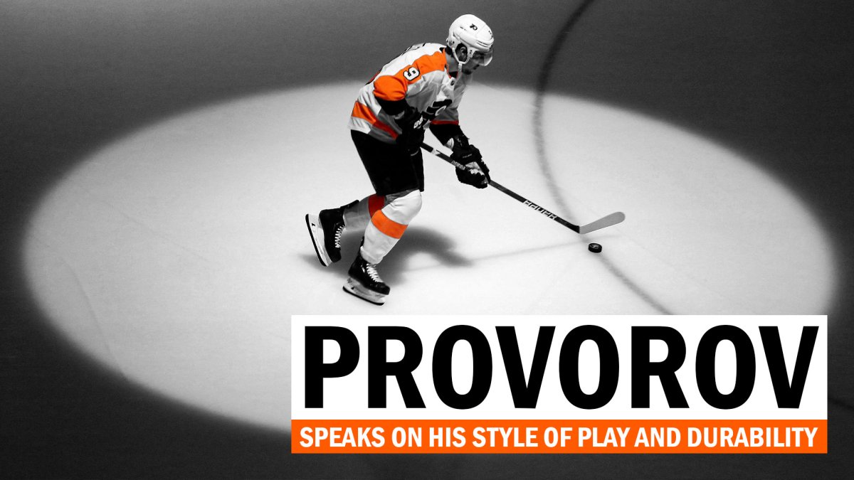 Ivan Provorov kickin’ it Wilkes-Barre style, the way he knows how to ...