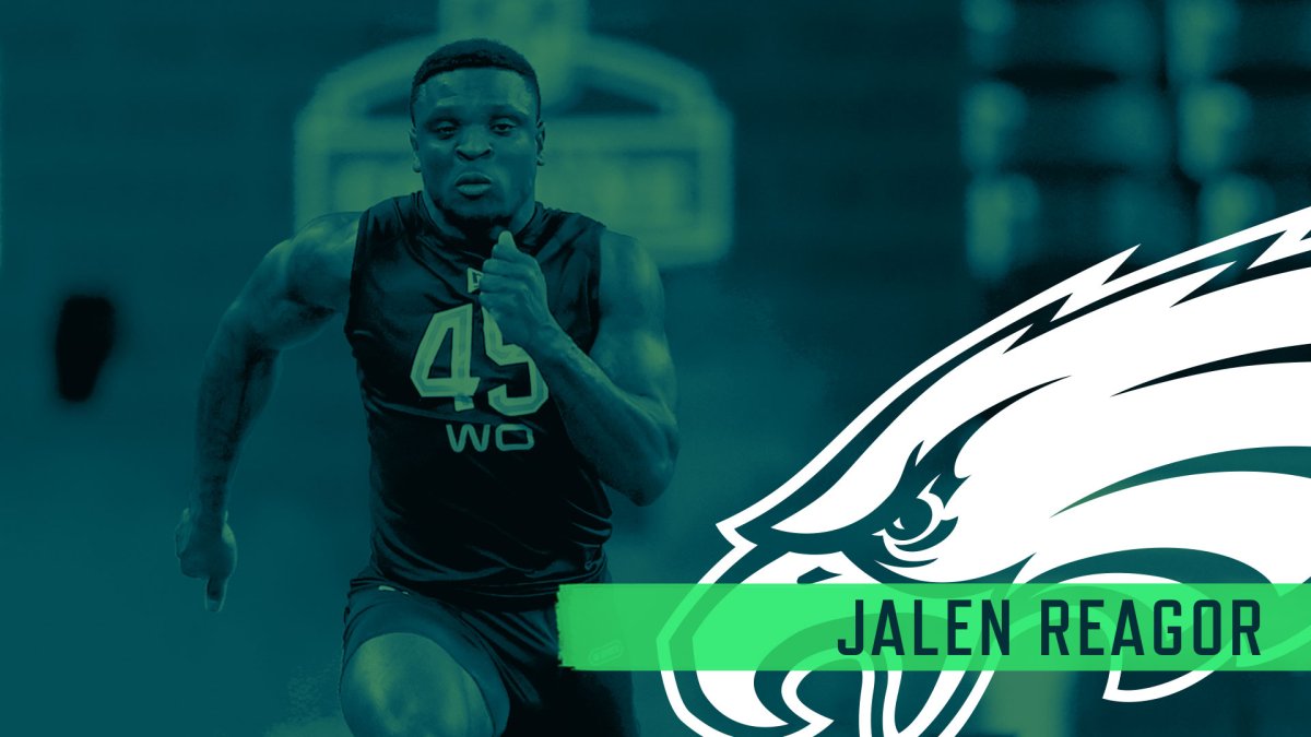 How Jalen Reagor shed weight and shocked everyone at his individual pro ...