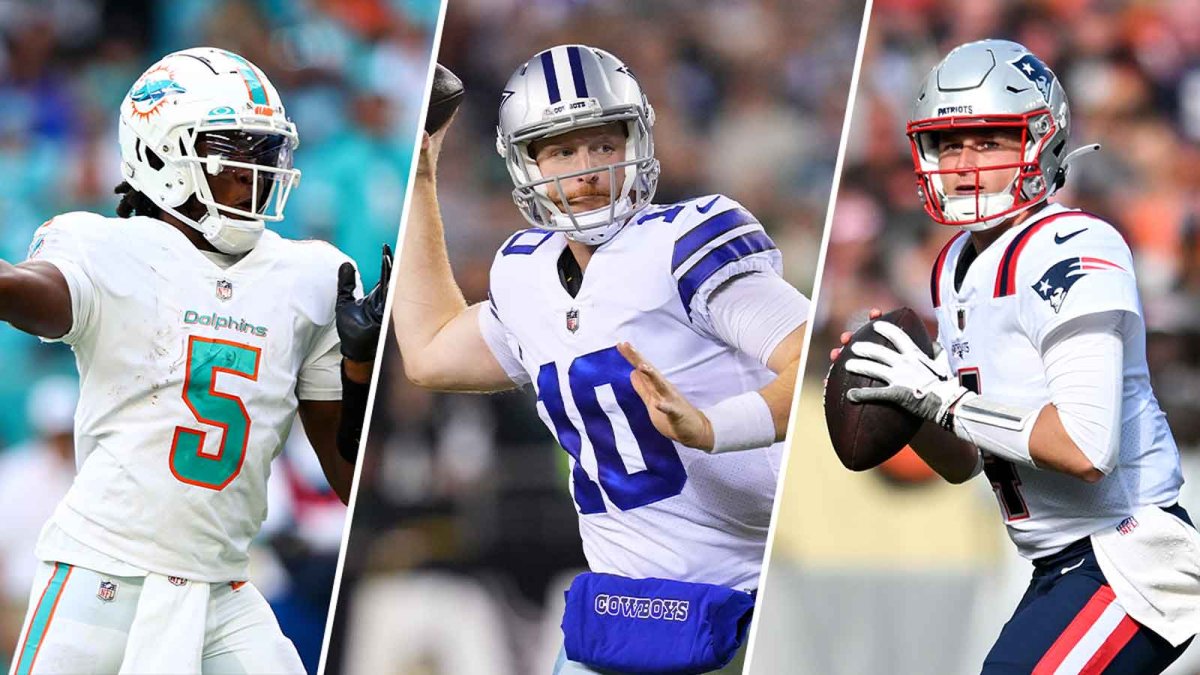 Every NFL team’s starting and backup quarterback in 2022 – NBC Sports ...