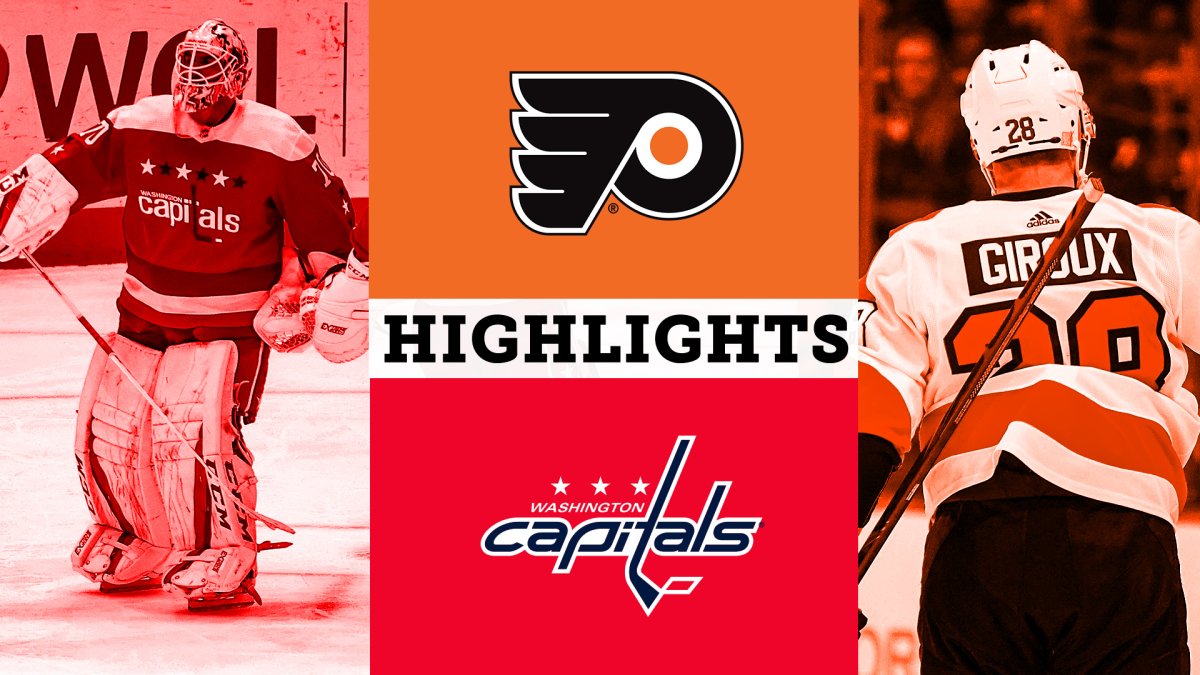 Flyers at Capitals: Live stream, storylines, game time and more – NBC ...