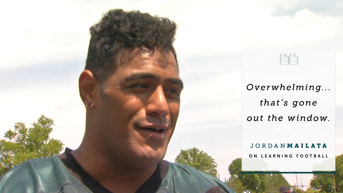 Eagles throw rugby player ‘into the deep end’ – NBC Sports Philadelphia