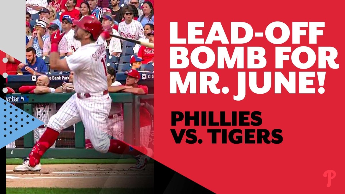 Mr. June Is Here! Schwarber Gets It Started With Homer #16 – NBC Sports ...