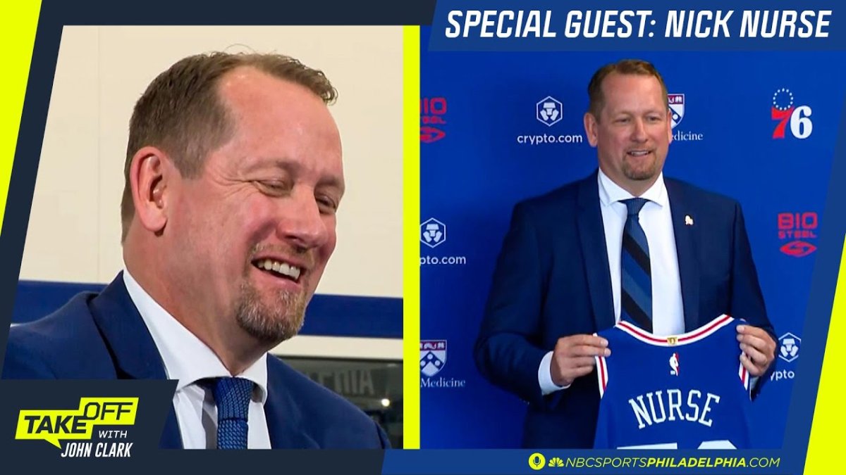 Nick Nurse on Joel Embiid, James Harden and playoff pressure – NBC ...