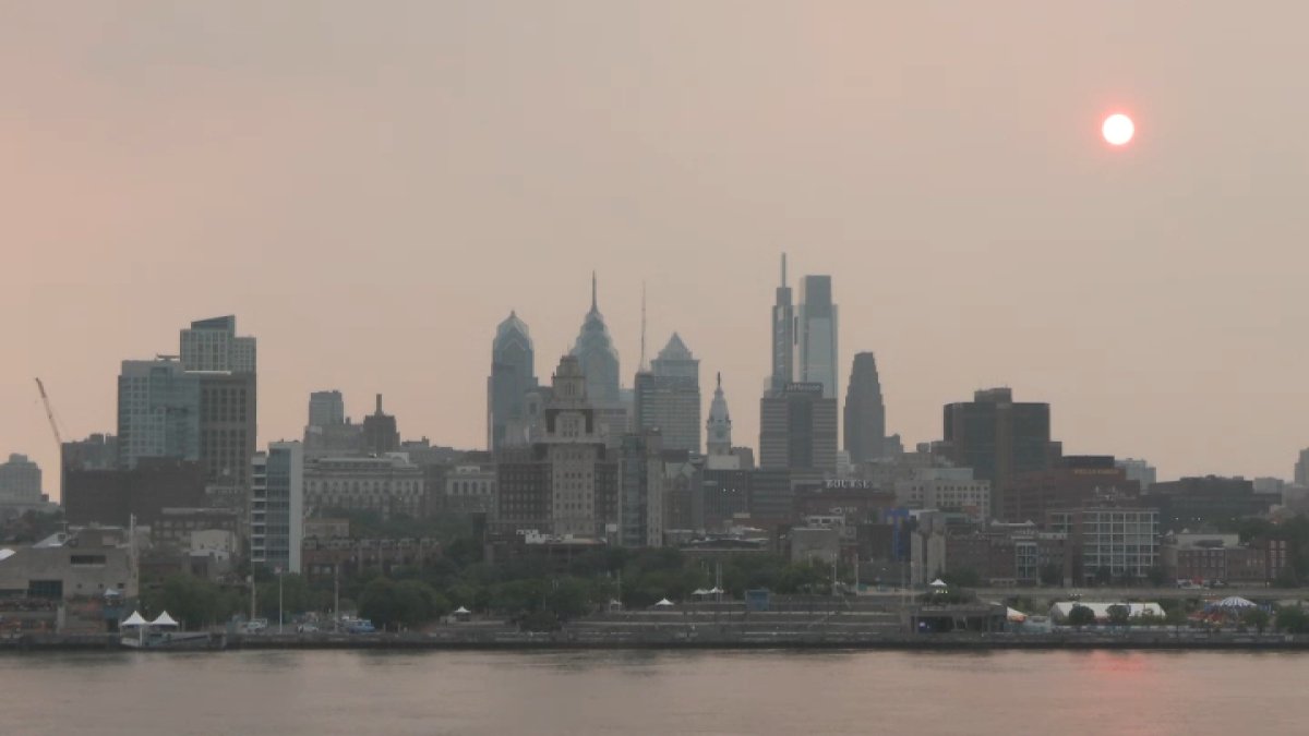 Air quality alerts issued in Philly region due to Canada wildfires ...