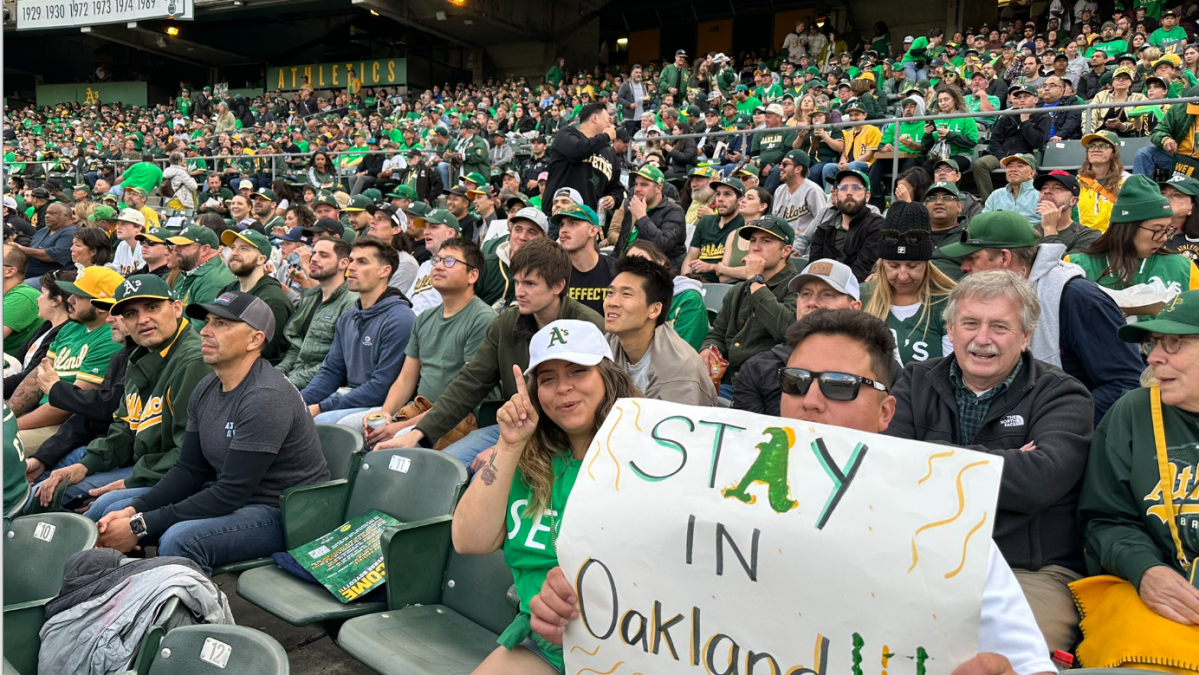 More than 27,000 Oakland A’s fans show for ‘reverse boycott’ – NBC ...