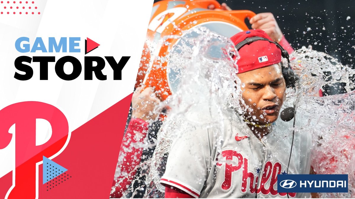 An unlikely hero powers the Phillies to the win of the season so far ...
