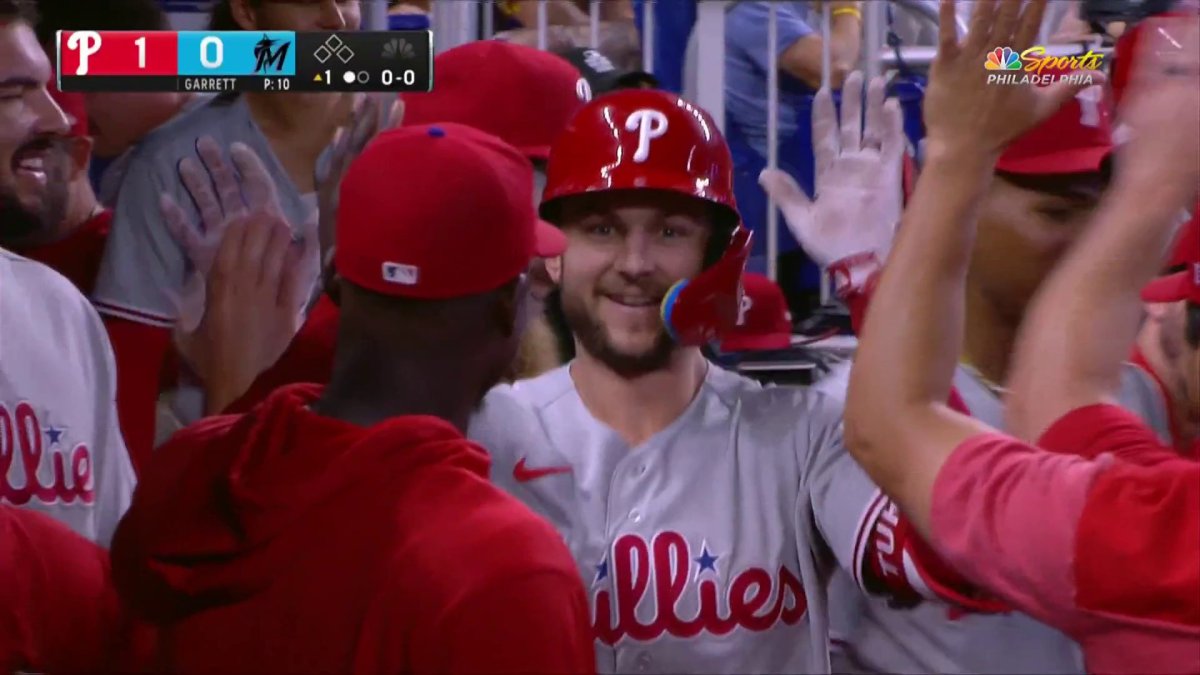 Trea Turner gives the Phillies an early lead with his 10th homer of the ... Trea Turner gives the Phillies an early lead with his 10th homer of the ...