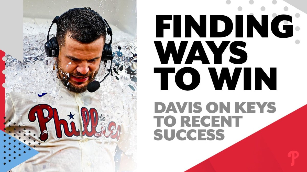 Davis: Phillies ‘finding ways to win’ during hot streak – NBC Sports ...