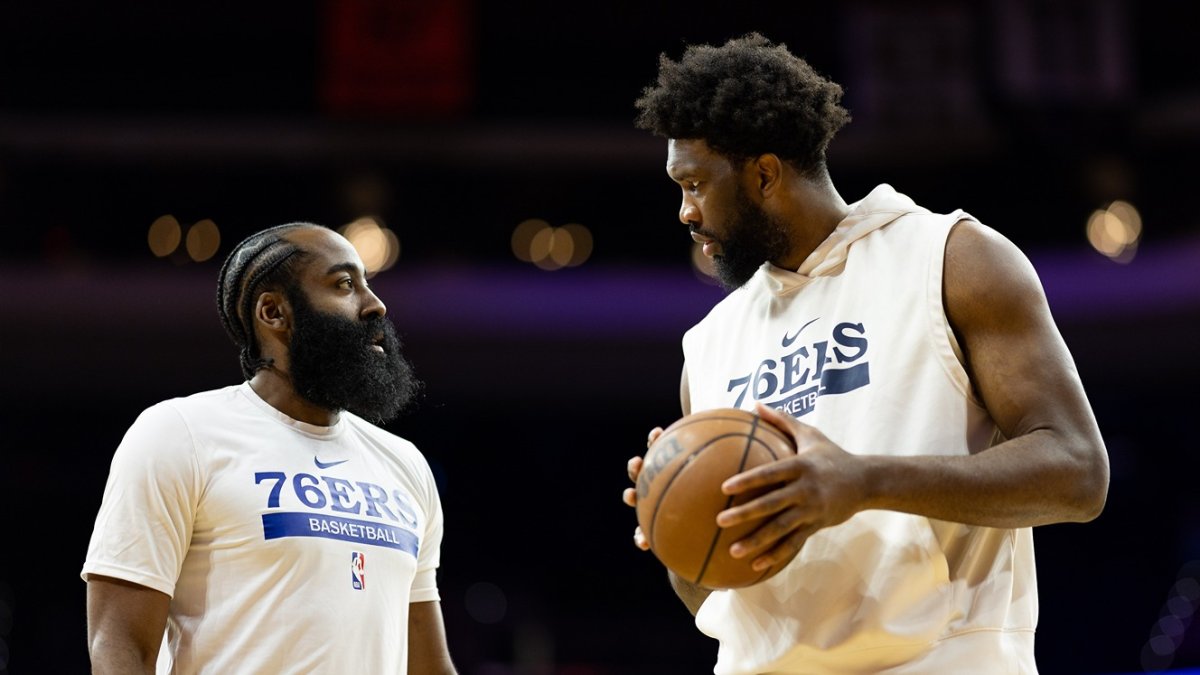 Sixers’ Joel Embiid says he hopes James Harden’s ‘mindset can be ...