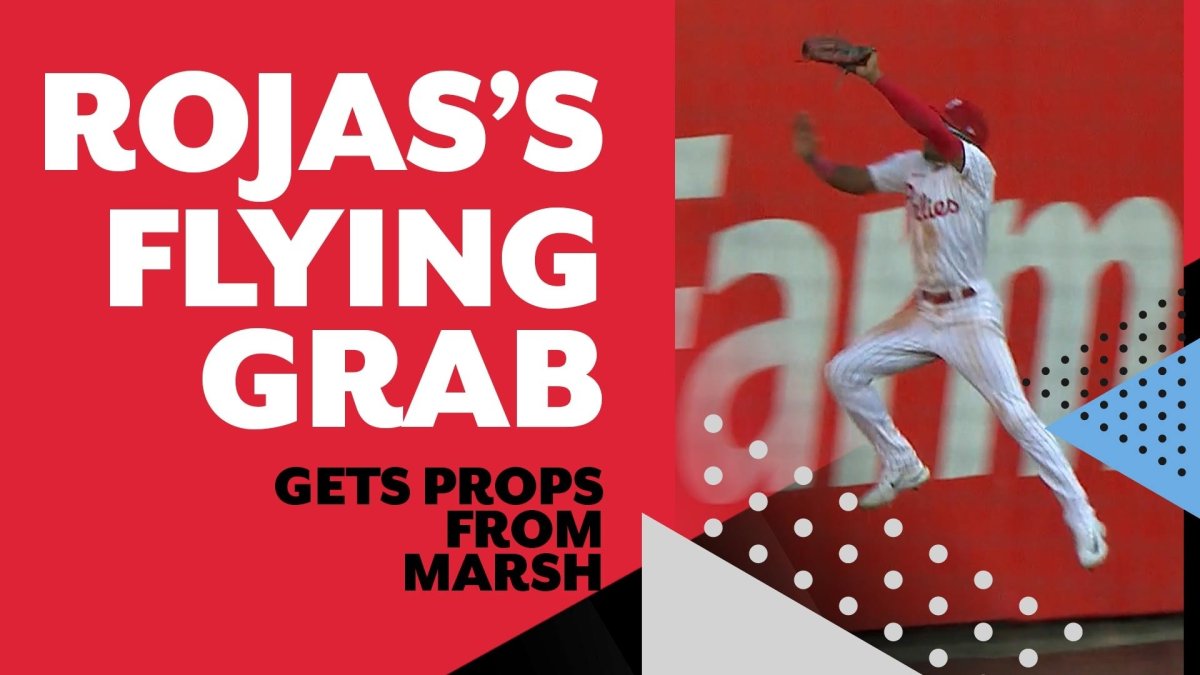 Rojas soars to make this 9th inning catch – NBC Sports Philadelphia