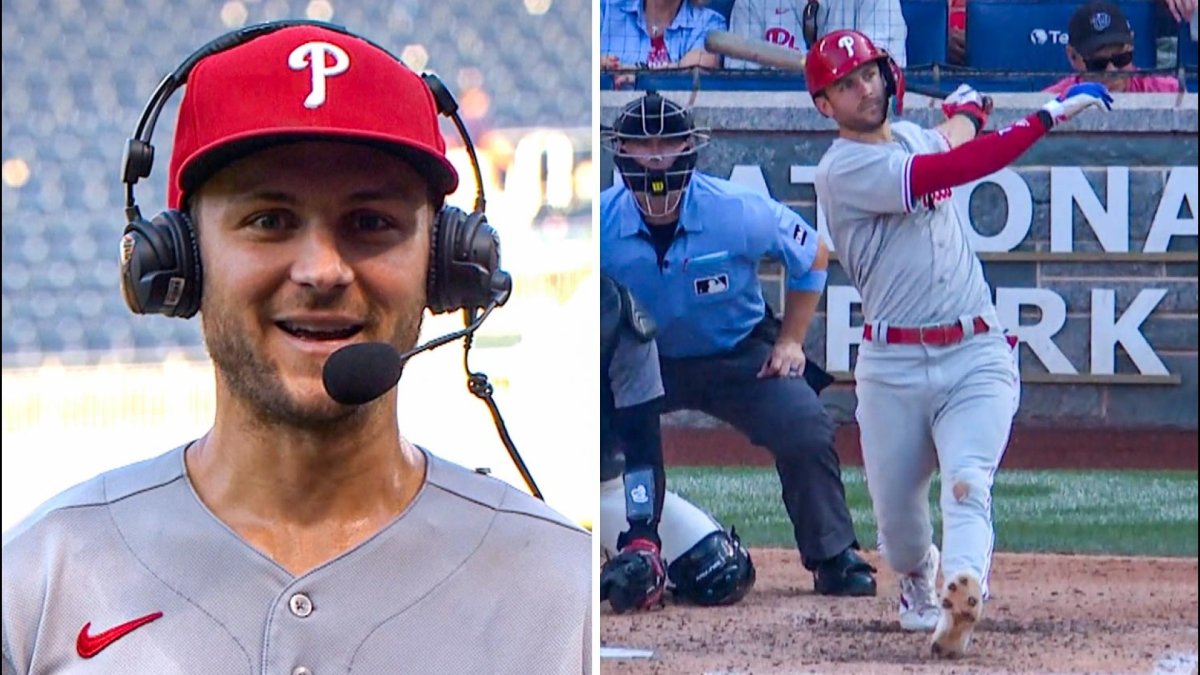 Turner’s hilarious reaction to making Phillies history – NBC Sports ...