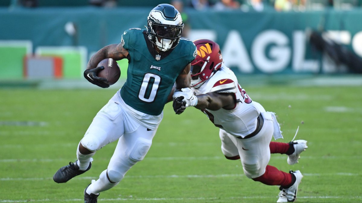 Eagles’ D’Andre Swift fined for unnecessary roughness vs. Commanders – NBC Sports Philadelphia