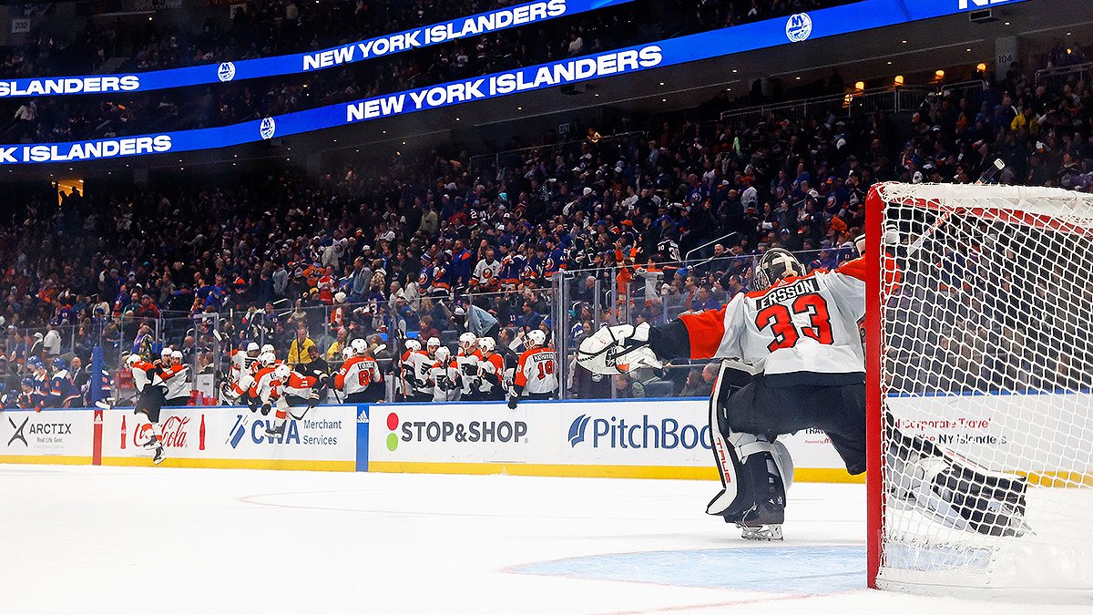 Flyers vs. Islanders: Samuel Ersson, Tyson Foerster deliver in shootout ...