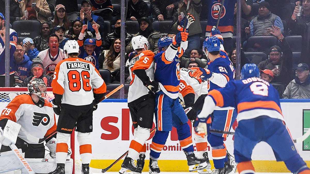 Flyers vs. Islanders: Season-best win streak ends at 5 games – NBC ...